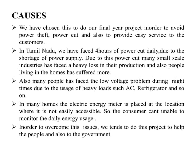 Intelligent Electric Power Management Using Zigbee With Advanced Metering Infrastructure Pptx