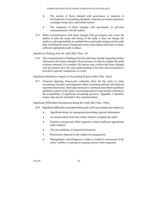 A014 2010-iaasb-handbook-isa-260 | PDF