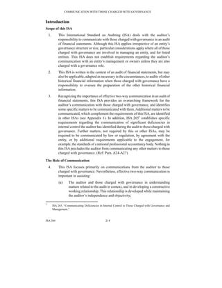 A014 2010-iaasb-handbook-isa-260 | PDF | Business Accounting & Finance ...