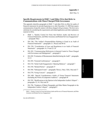 A014 2010-iaasb-handbook-isa-260 | PDF | Business Accounting & Finance ...