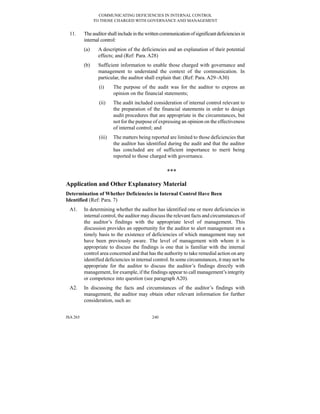 A015 2010-iaasb-handbook-isa-265 | PDF