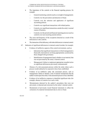 A015 2010-iaasb-handbook-isa-265 | PDF