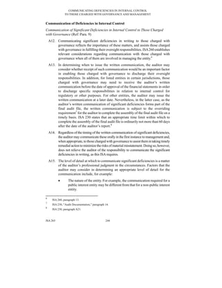 A015 2010-iaasb-handbook-isa-265 | PDF