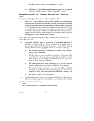 A018 2010-iaasb-handbook-isa-320 | PDF