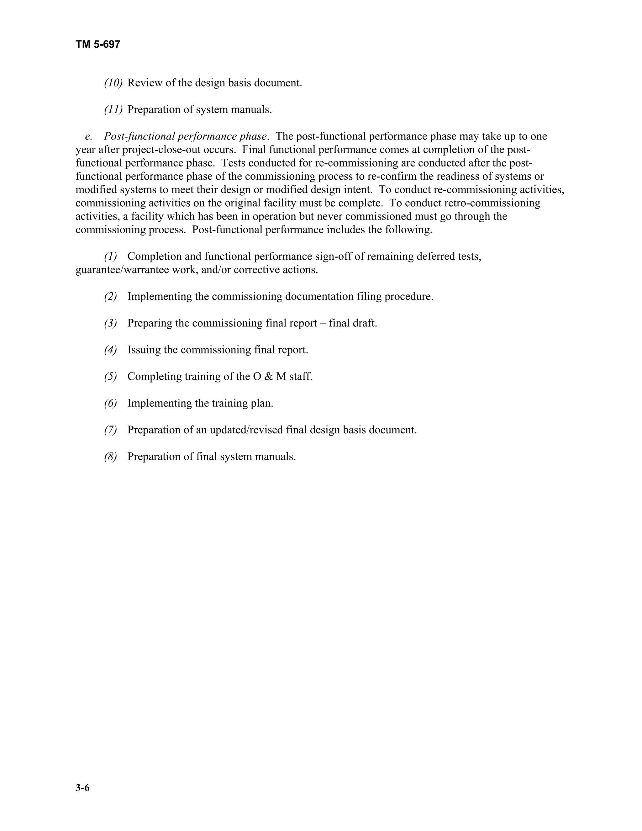 commissioning c-3 | PDF