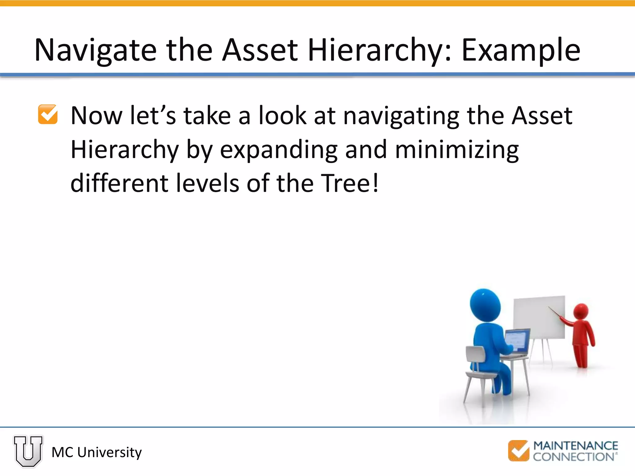 A01 - Defining the Asset Hierarchy and Structure (MCU) | PPTX