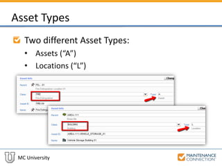 A01 - Defining the Asset Hierarchy and Structure (MCU) | PPTX