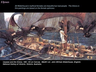 John Waterhouse - Myth & Beautiful Women | PPSX