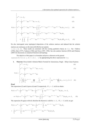 International Journal of Mathematics and Statistics Invention (IJMSI) | PDF | Physics | Science