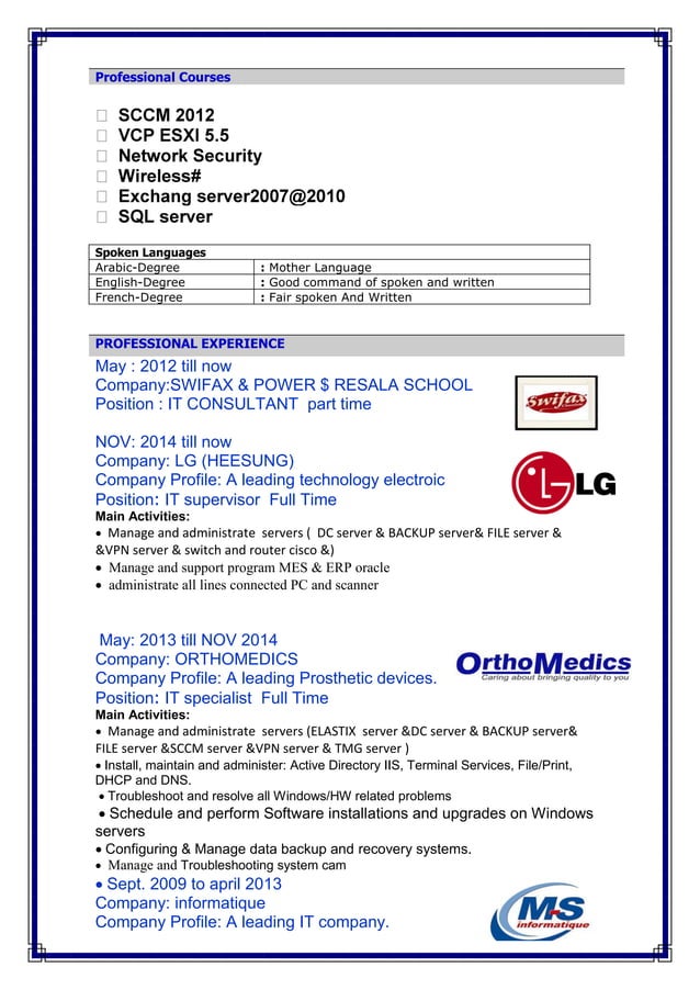 cv hatem elewa new(1) | PDF