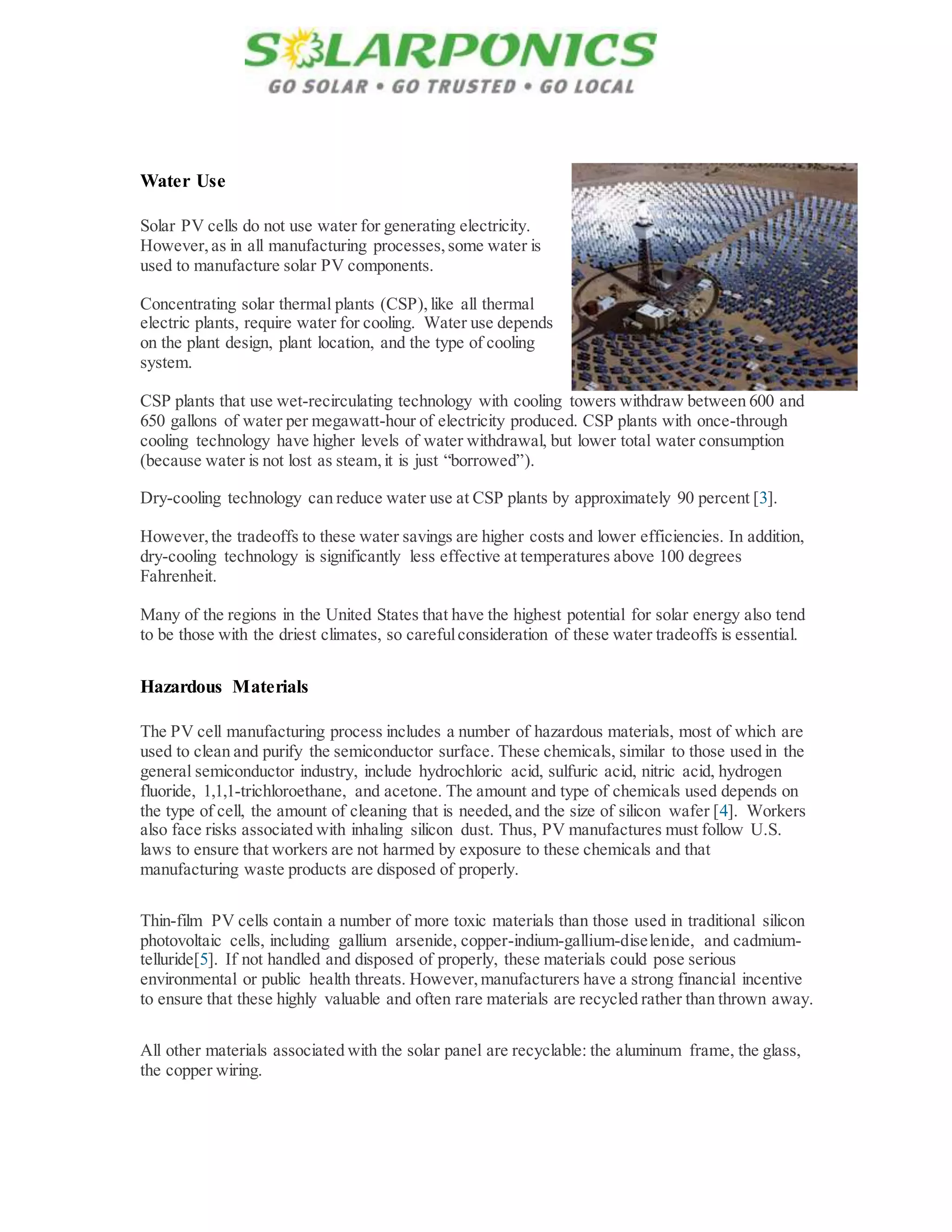 2015-Environmental Impacts of Solar Power | DOCX