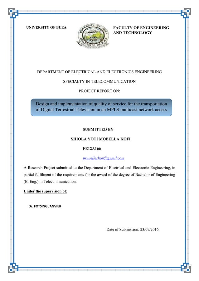 final year project | PDF