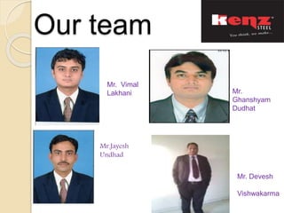Kenz Steel - Company Profile Ppt | PPTX