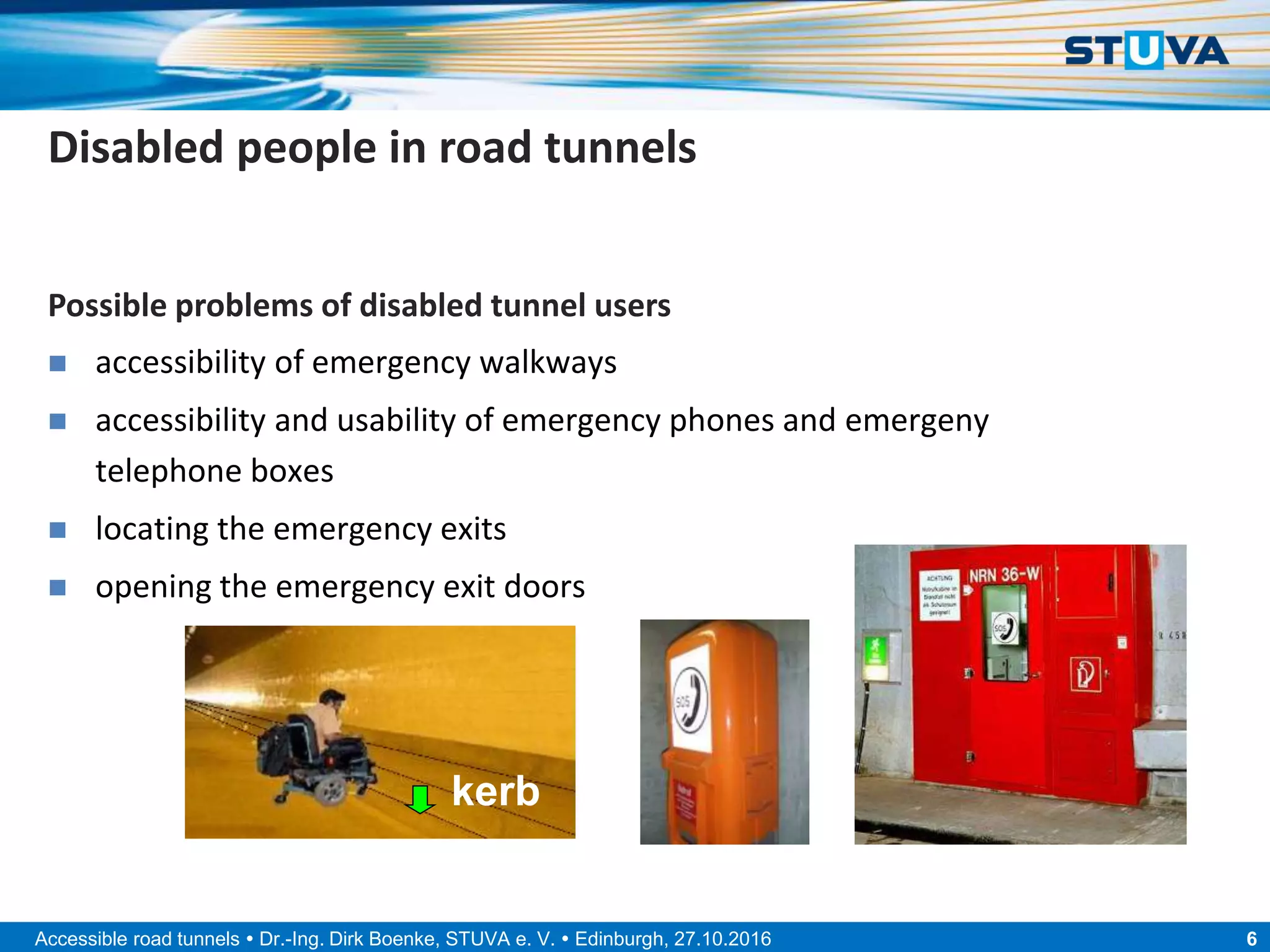 RIWC_PARA_A030 Disabled People and Disasters in Road Tunnels | PPTX