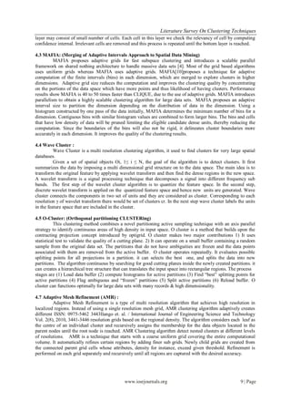 Literature Survey On Clustering Techniques | PDF