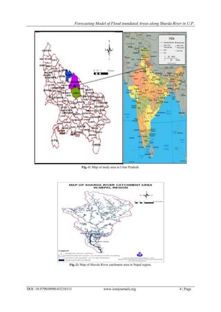 Forecasting Model of Flood Inundated Areas along Sharda River in U.P. | PDF