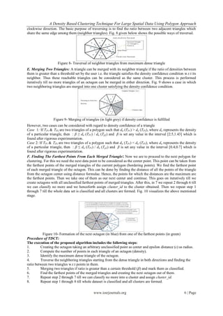 A Density Based Clustering Technique For Large Spatial Data Using Polygon Approach | PDF