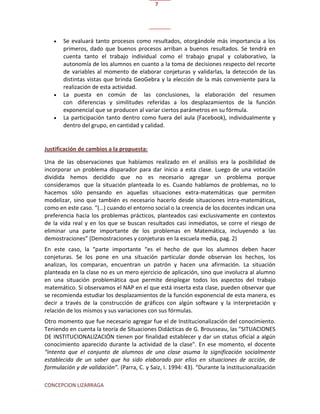 secuencia didactica de funcion exponencial con tic | PDF