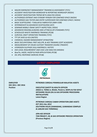 NAVI SHO CV 2017 | PDF