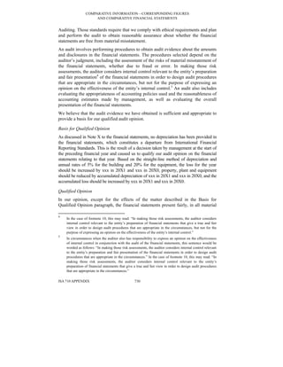 A039 2010-iaasb-handbook-isa-710 | PDF