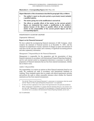 A039 2010-iaasb-handbook-isa-710 | PDF