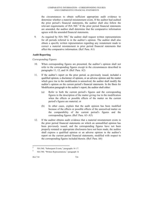 A039 2010-iaasb-handbook-isa-710 | PDF