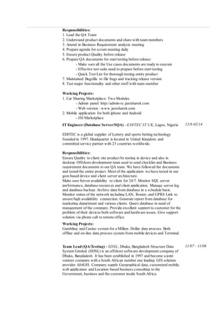 Resume_Al-Mamun_Akanda_2016 | PDF