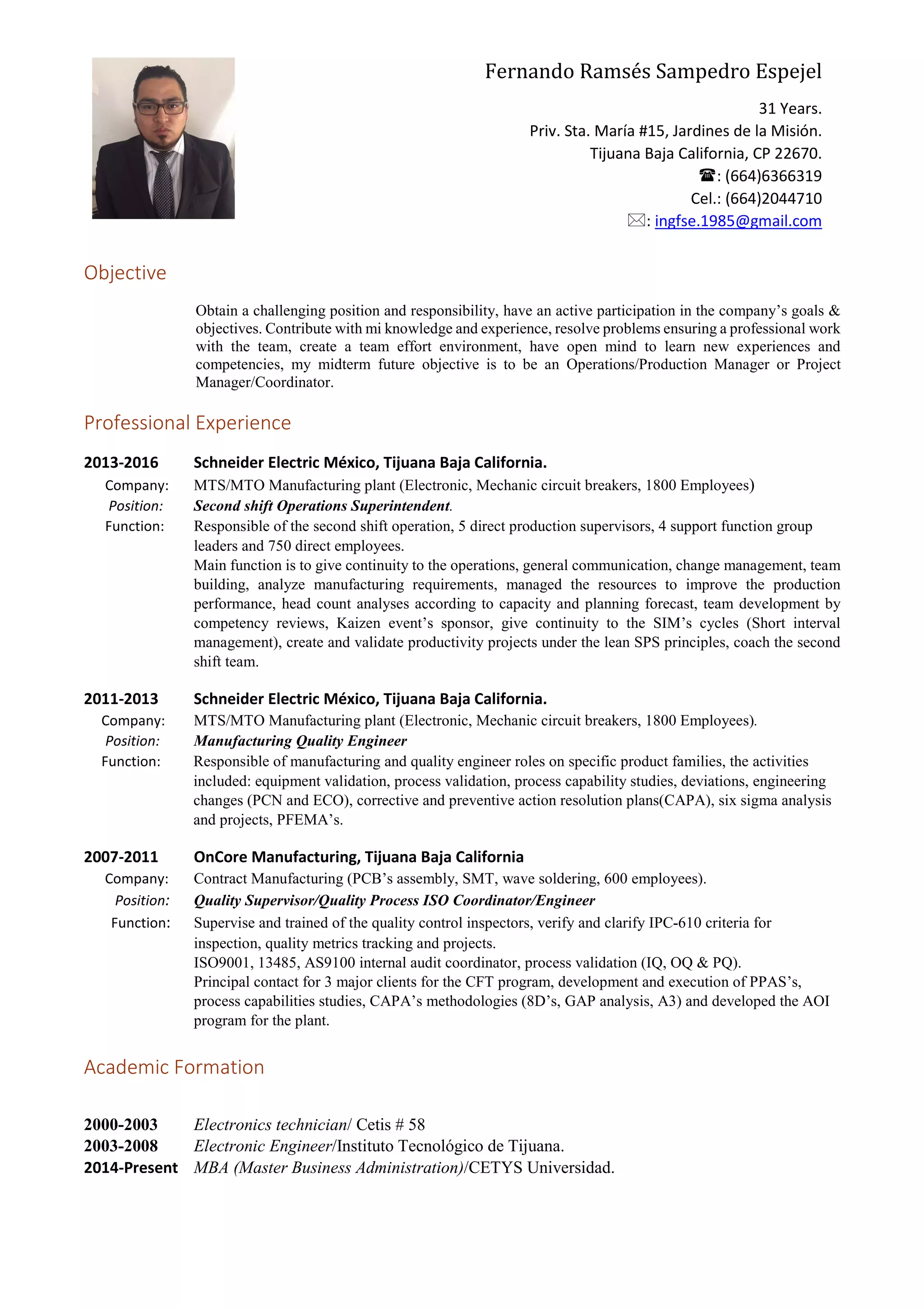 Fernando Sampedro Espejel | PDF
