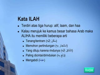 2.3 maknal ilah | PPTX