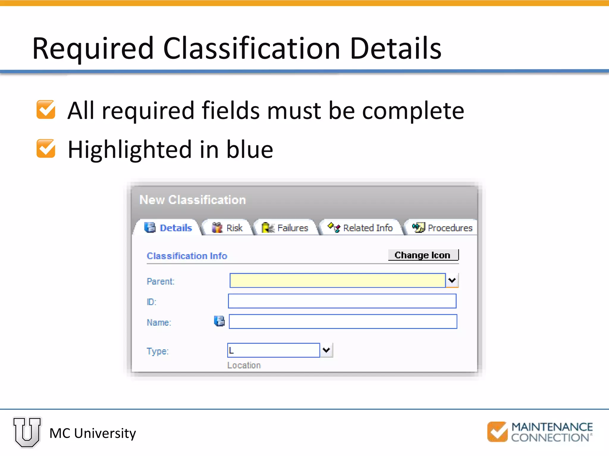 A03 | Managing Assets Using Classifications (MCUI) | PPT