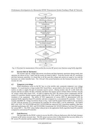Performance Investigation of a Monopolar HVDC Transmission System ...