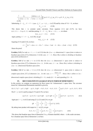 Second Order Parallel Tensors and Ricci Solitons in S-space form | PDF