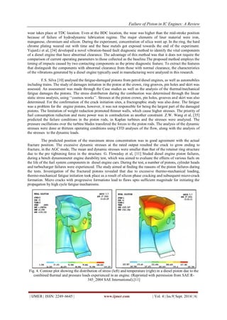Failure of Piston in IC Engines: A Review | PDF