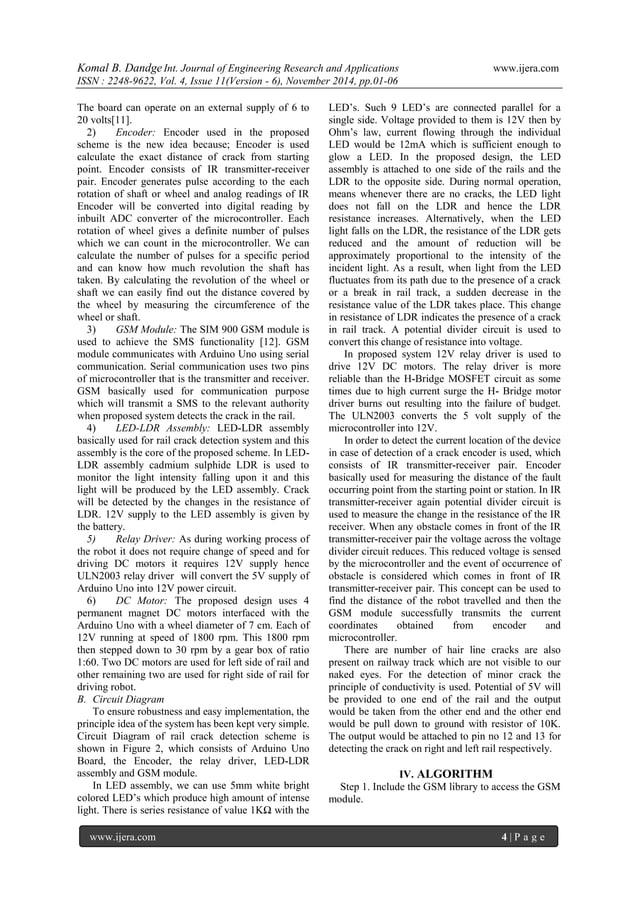 Automatic Broken Rail Crack Detection Scheme | PDF | Rail Travel ...