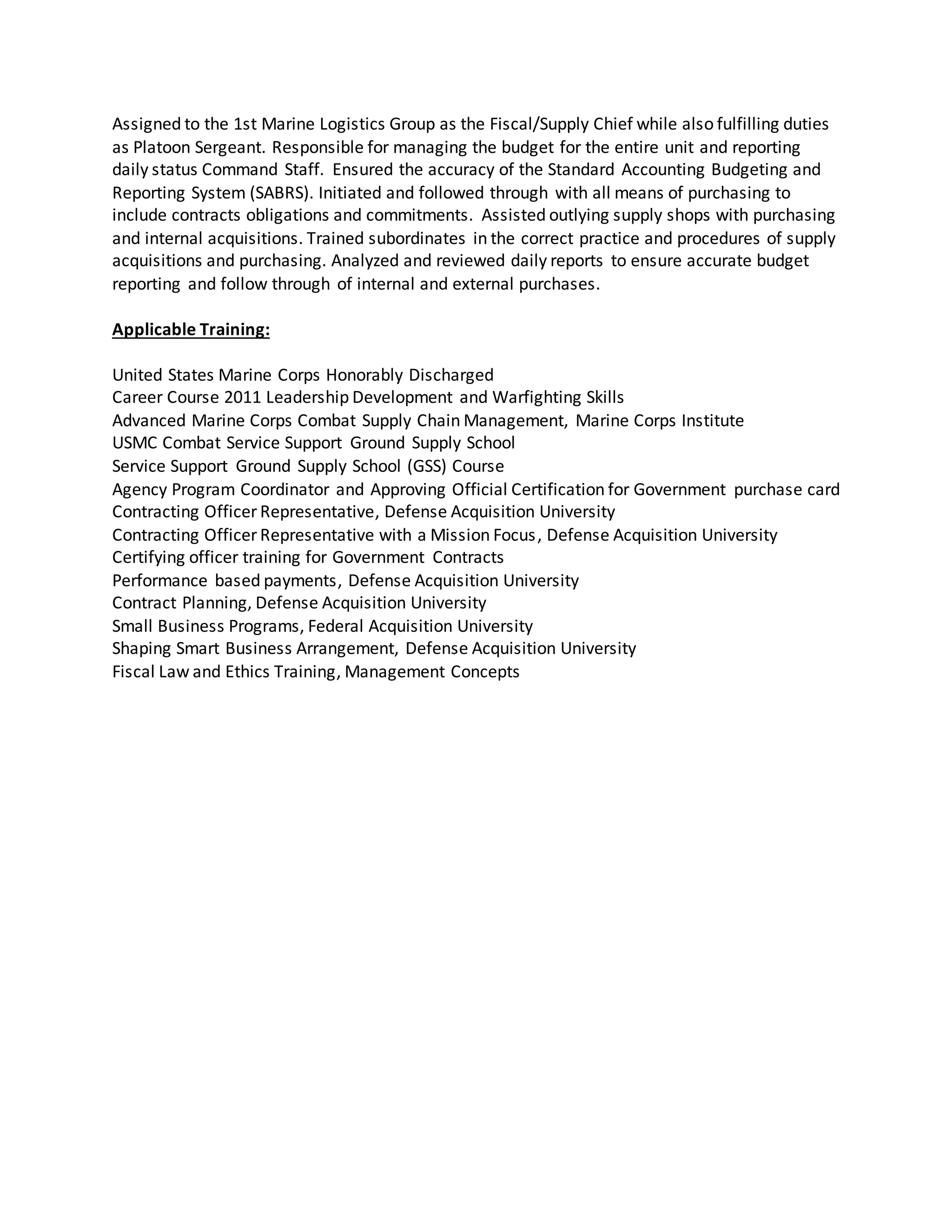 Murphy Resume 09072016 | DOCX