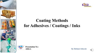 Adhesive Coating methods part 1 copy | PDF