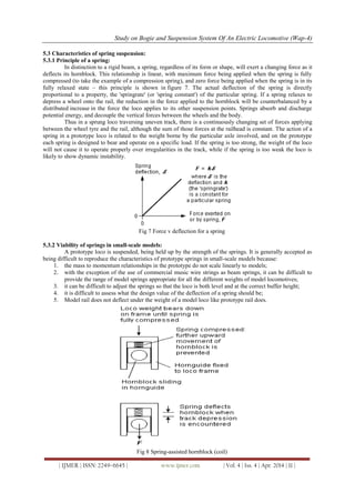 Study on Bogie and Suspension System of an Electric Locomotive (Wap-4 ...