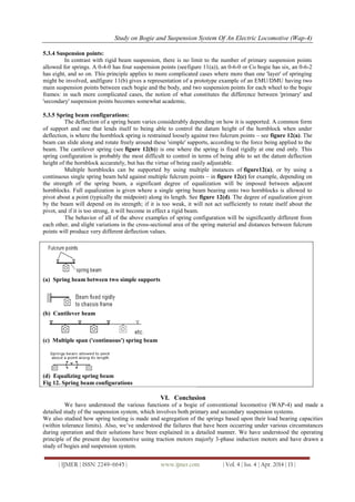 Study on Bogie and Suspension System of an Electric Locomotive (Wap-4 ...