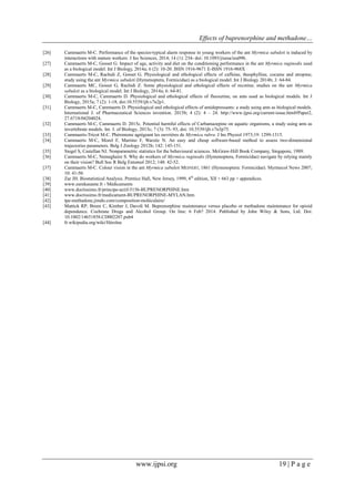 Effects of buprenorphine and methadone, two analgesics used for ...