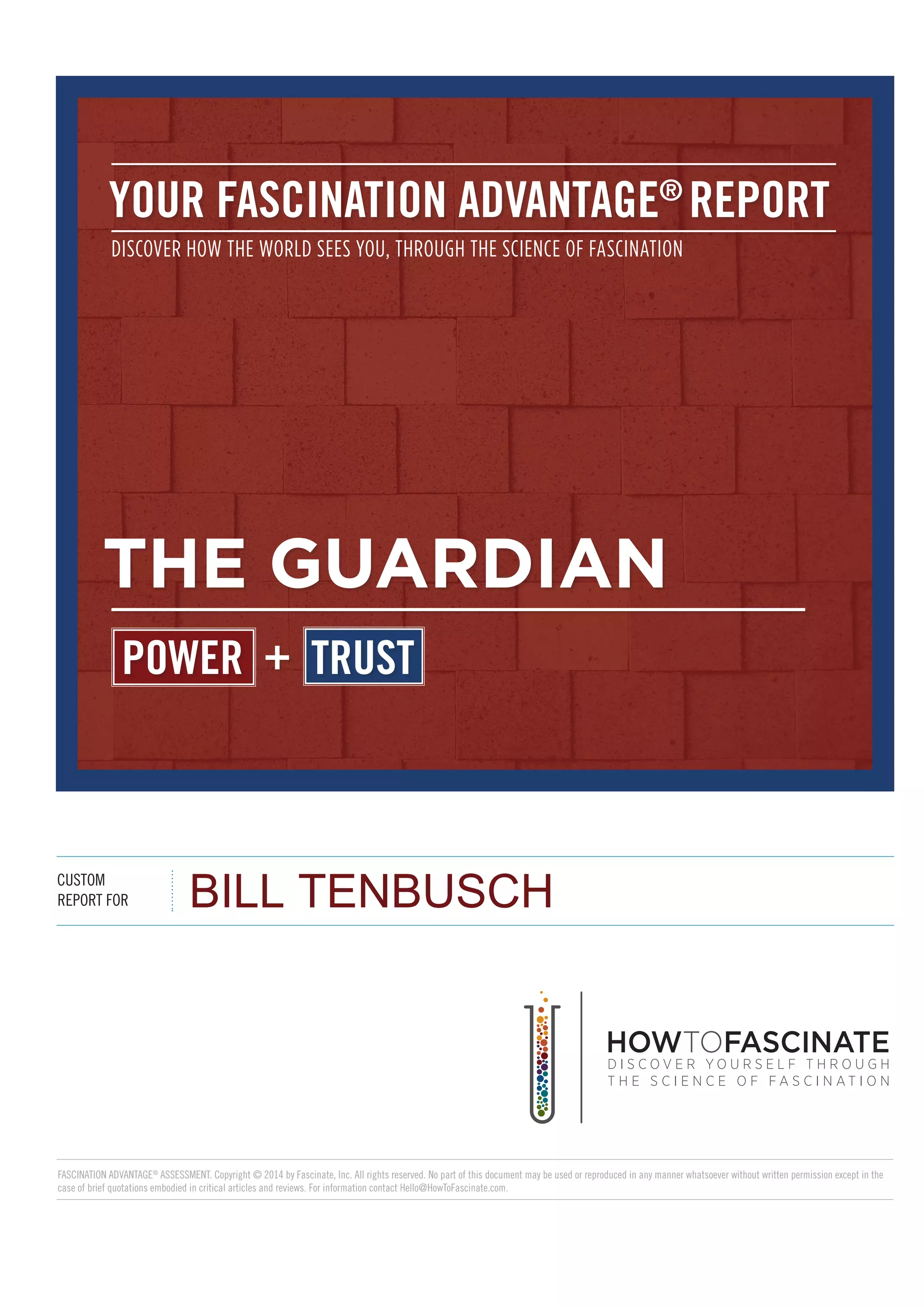 Bill-TenBusch-Fascination-Advantage-Report | PDF