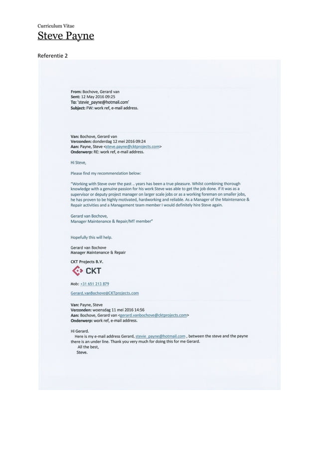 CV-Steve-Payne | PDF