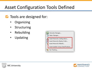 A04 | Asset Best Practices and Configuration Tools (MCUI) | PPT