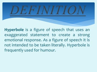 hyperbole- english langauge | PPT