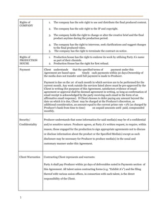 Content Marketing Agreement | PDF