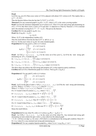 The Total Strong Split Domination Number of Graphs | PDF