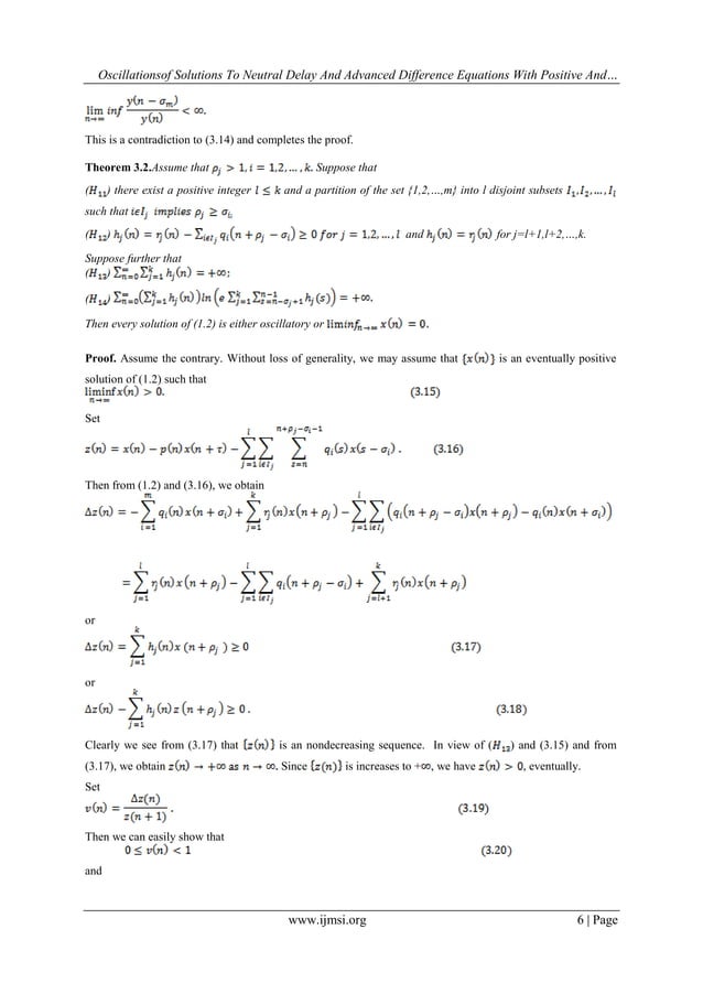Oscillation Of Solutions To Neutral Delay And Advanced Difference Equations With Positive And