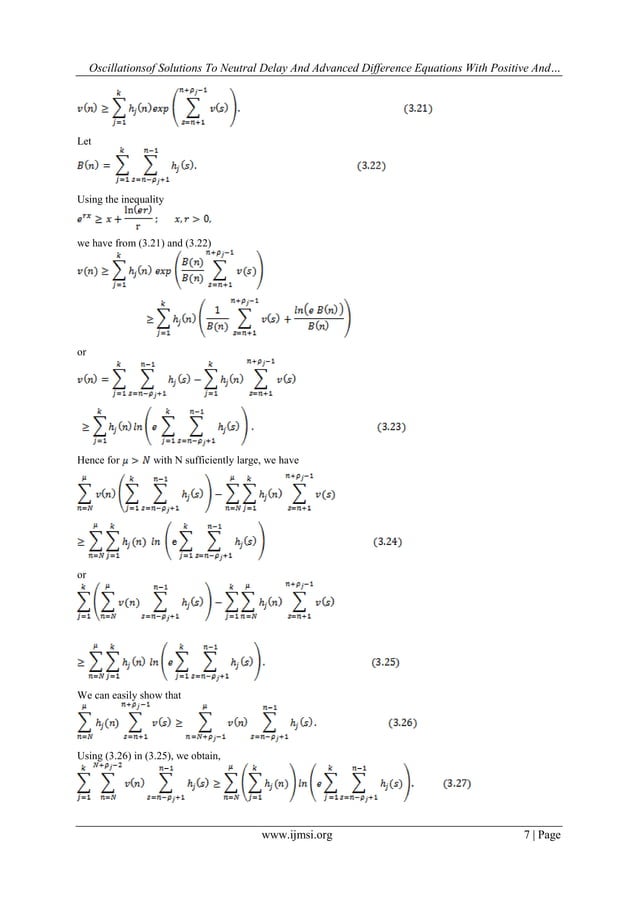 Oscillation Of Solutions To Neutral Delay And Advanced Difference Equations With Positive And