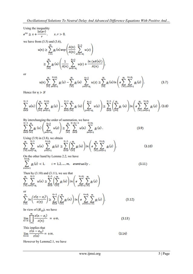 Oscillation Of Solutions To Neutral Delay And Advanced Difference Equations With Positive And