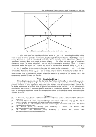 On The Function D(s) Associated With Riemann Zeta Function | PDF