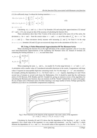 On The Function D(s) Associated With Riemann Zeta Function | PDF
